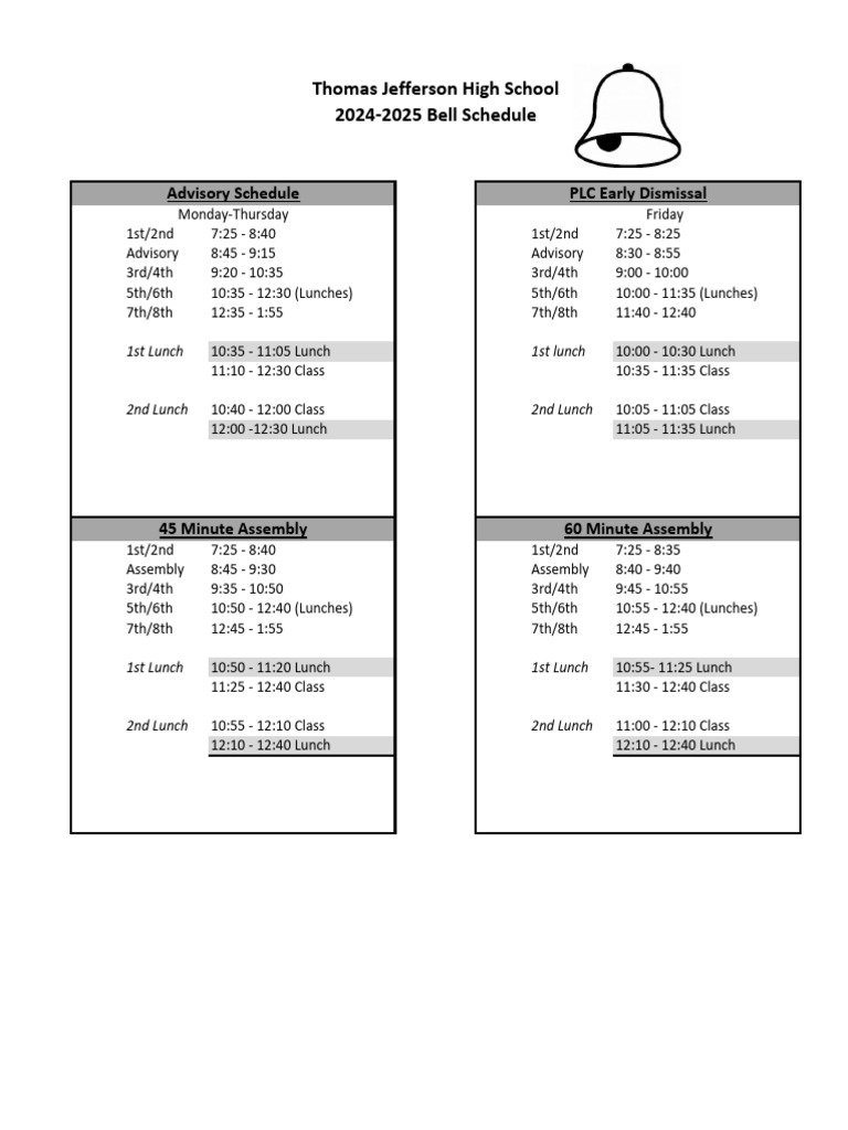 23-24 Bell Schedules PDF | PDF | Military Operations | Battles