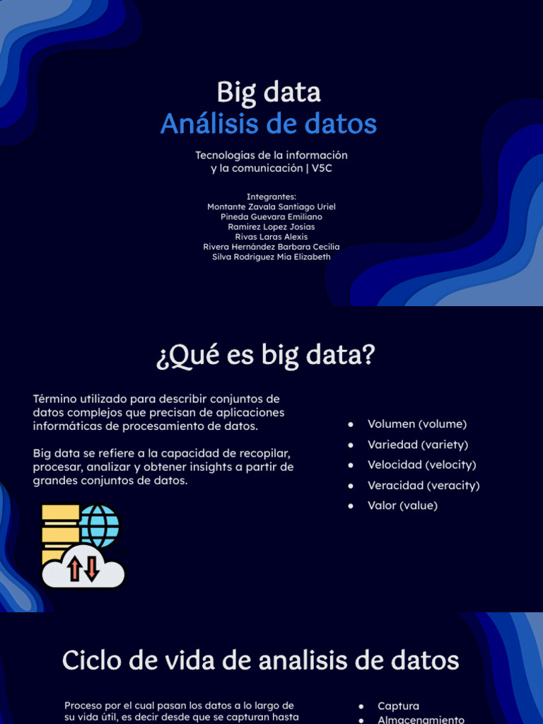 Big Data y Analisis de Datos | PDF