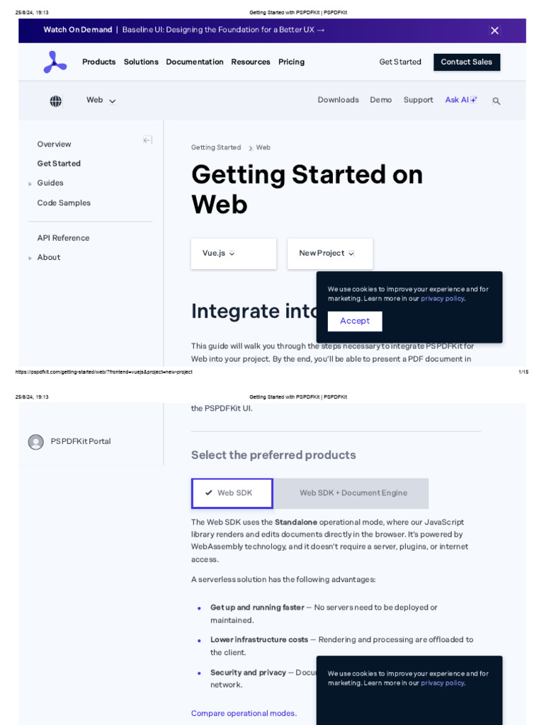 Getting Started With PSPDFKit - PSPDFKit | PDF Getting Started With PSPDFKit - PSPDFKit | PDF
