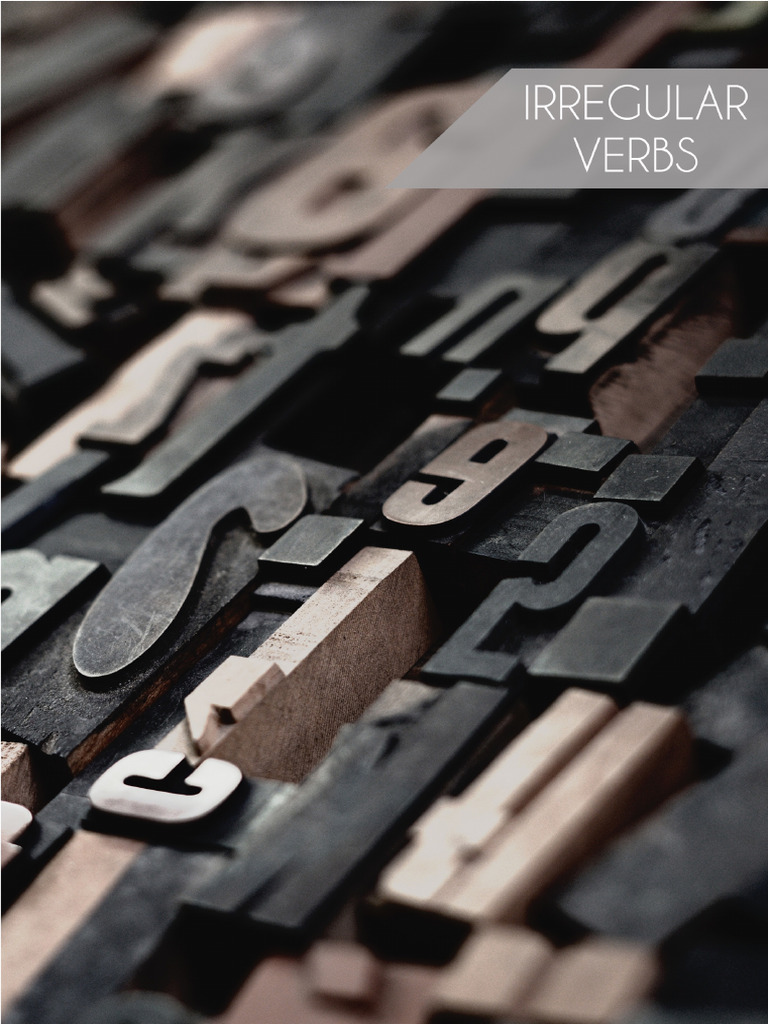 Pdf Irregular Verbs Pdf