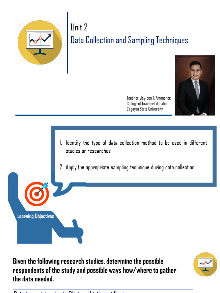 Unit 2 Data Collection and Sampling Techniques | PDF | Sampling (Statistics) | Stratified Sampling