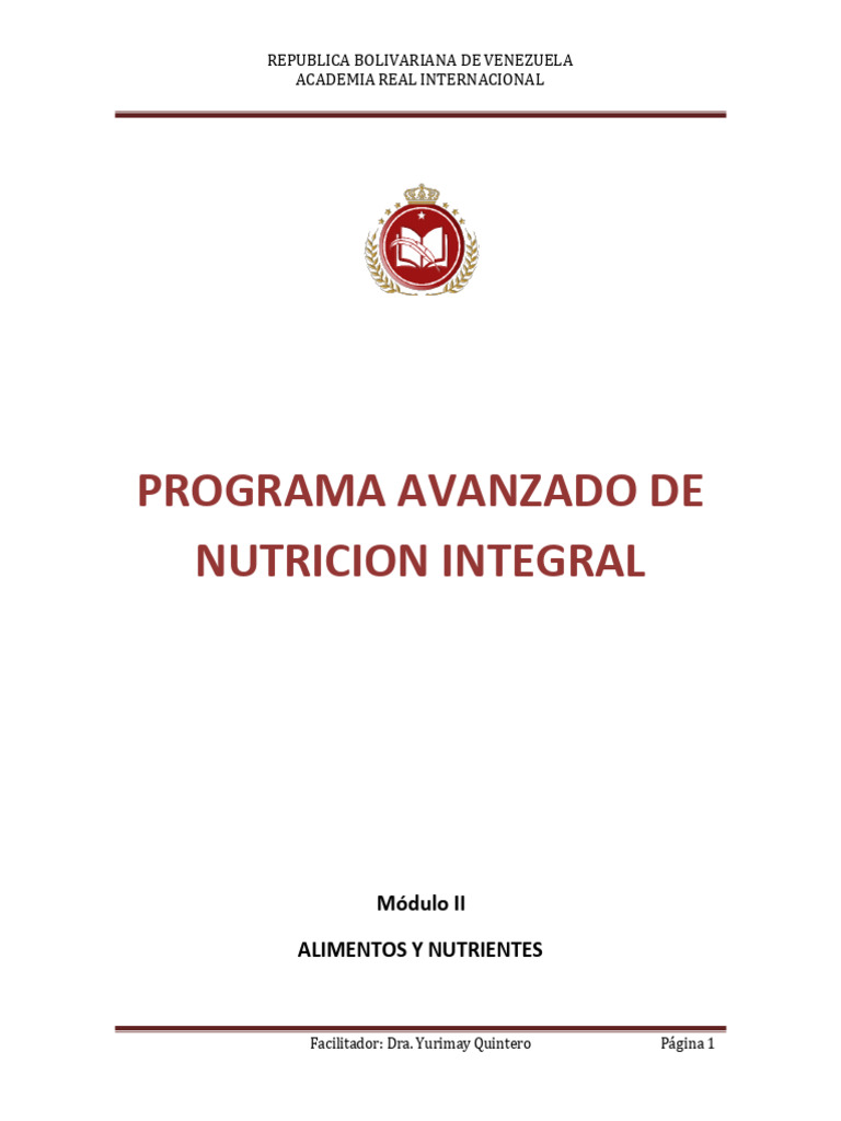 Material de Apoyo. Modulo 2. Parte 1 Semana I | PDF