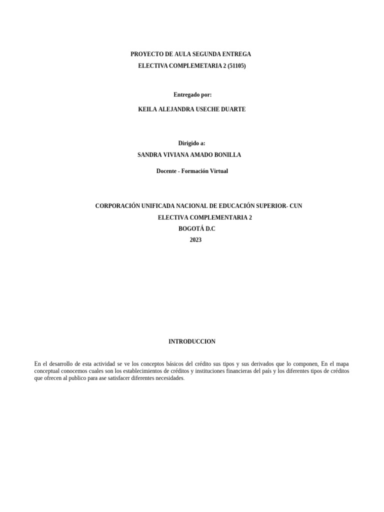 Aca 2 Electiva | PDF