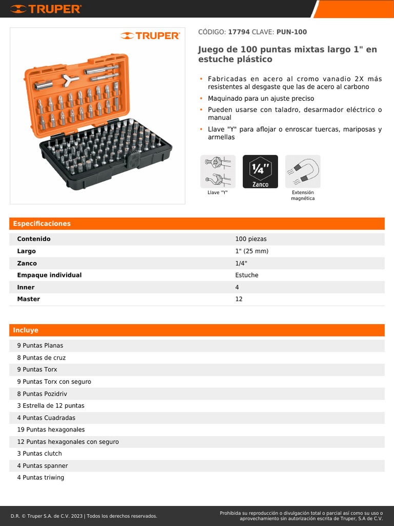 17794 truper | PDF