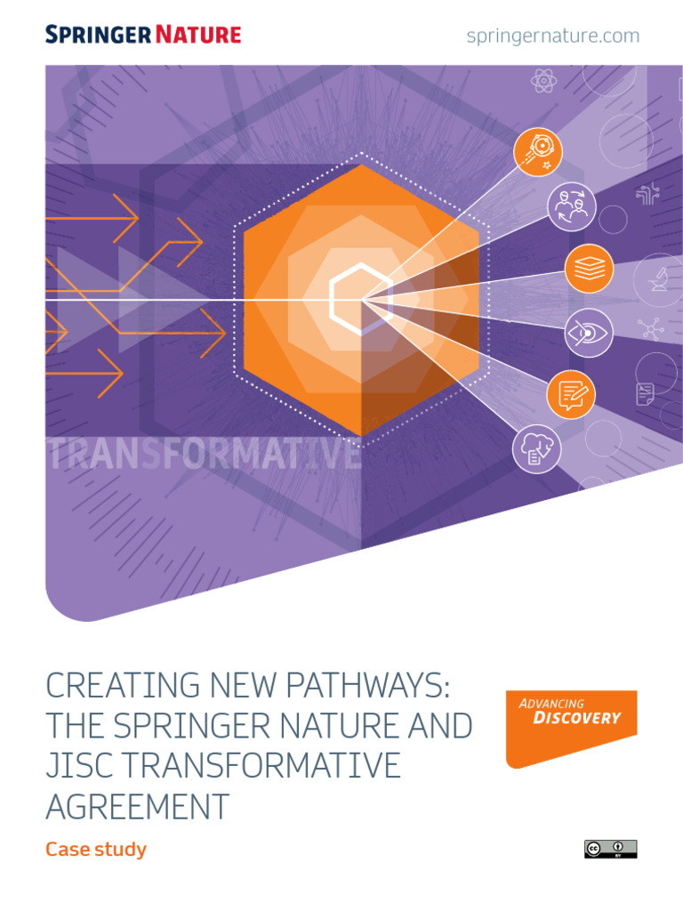 Creating New Pathways - Springer Nature & Jisc TA | PDF