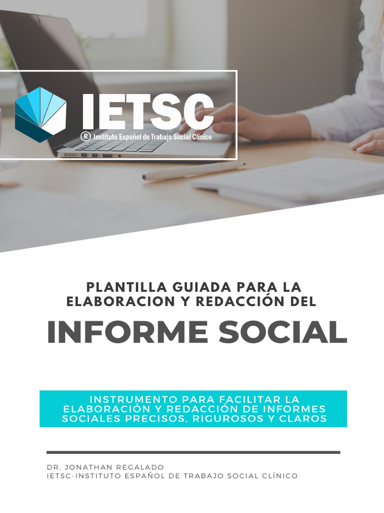 Plantilla de Informe Social - Con Guión - Regalado 2022 | PDF