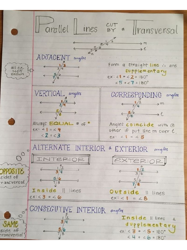 Parallel Lines | PDF