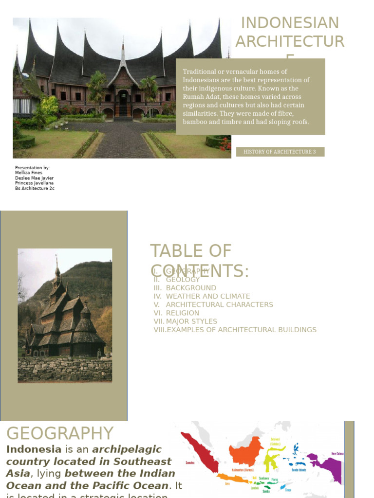 Indonesian Architecture | PDF