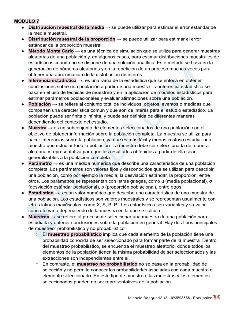 Conceptos Clave Cuanti 3 | PDF