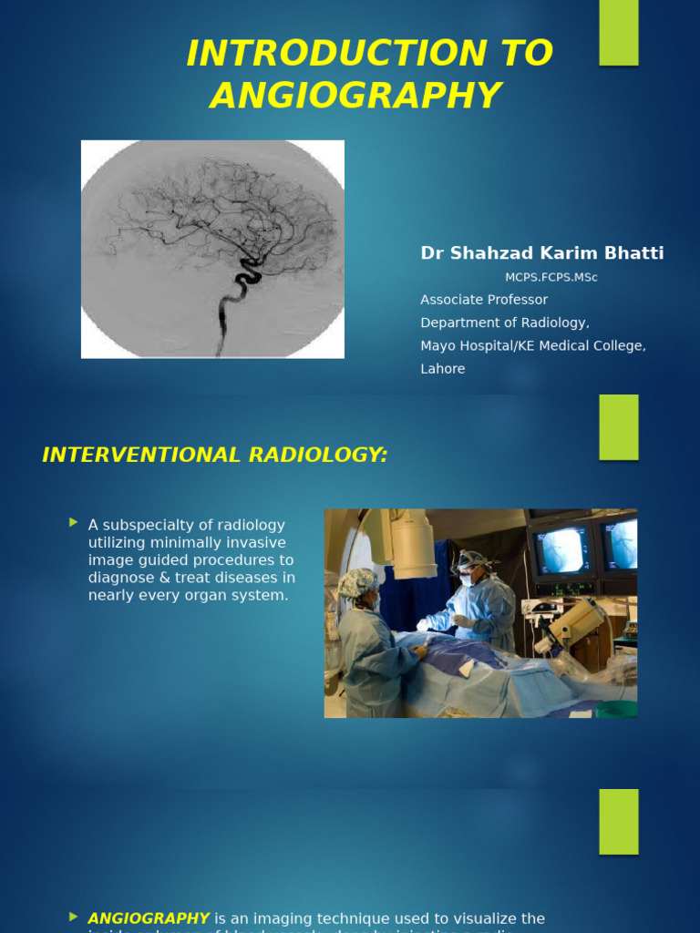 Angiographu | PDF