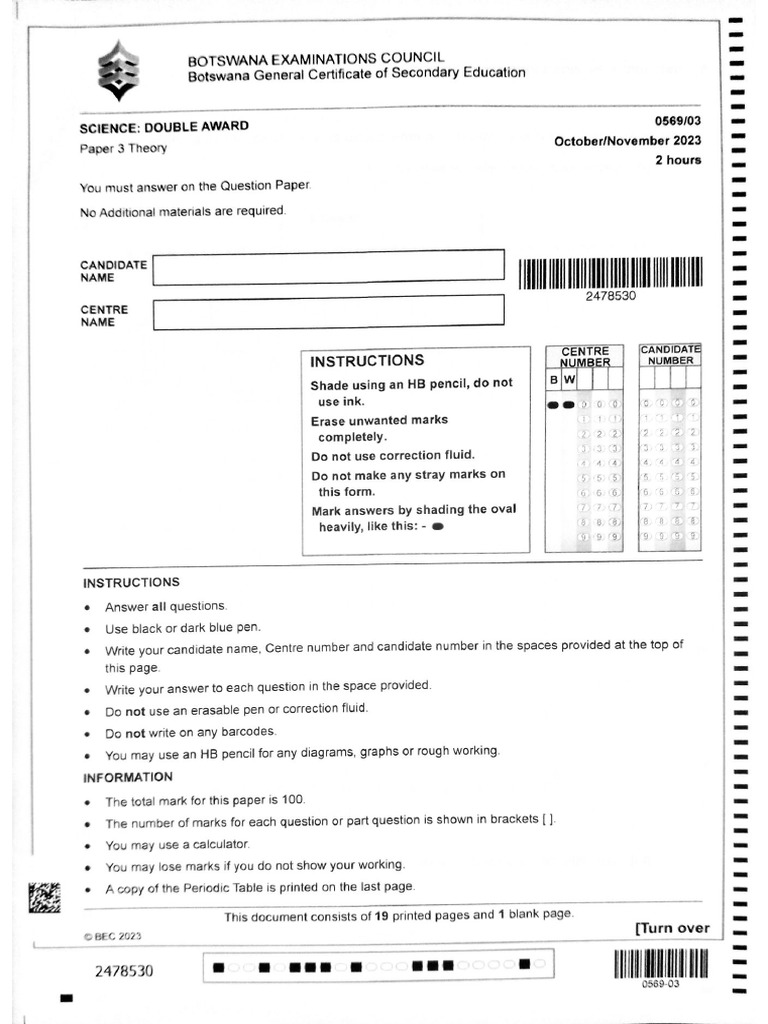 2023 SDA Paper 3-1-1 | PDF