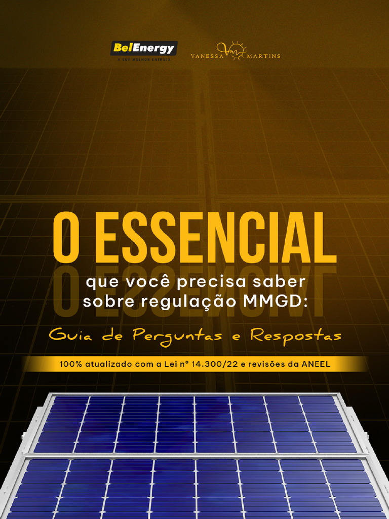 E Book o Essencial Que Voce Precisa Saber Sobre Regulacao MMGD ...