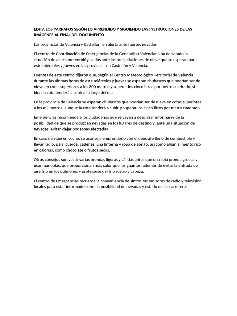 Taller 3 Parrafos | PDF