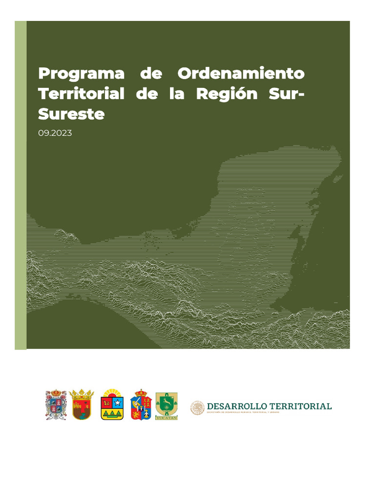 Version Extensa Del Programa de Ordenamiento Territorial de La Region ...