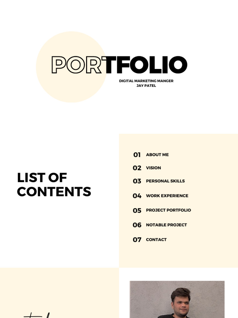 Jay's Portfolio | PDF