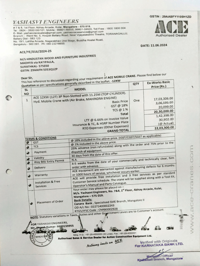 Ace Engineering Signed | PDF