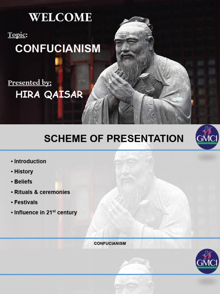 Overview of Confucianism Principles | PDF | Confucianism | Confucius