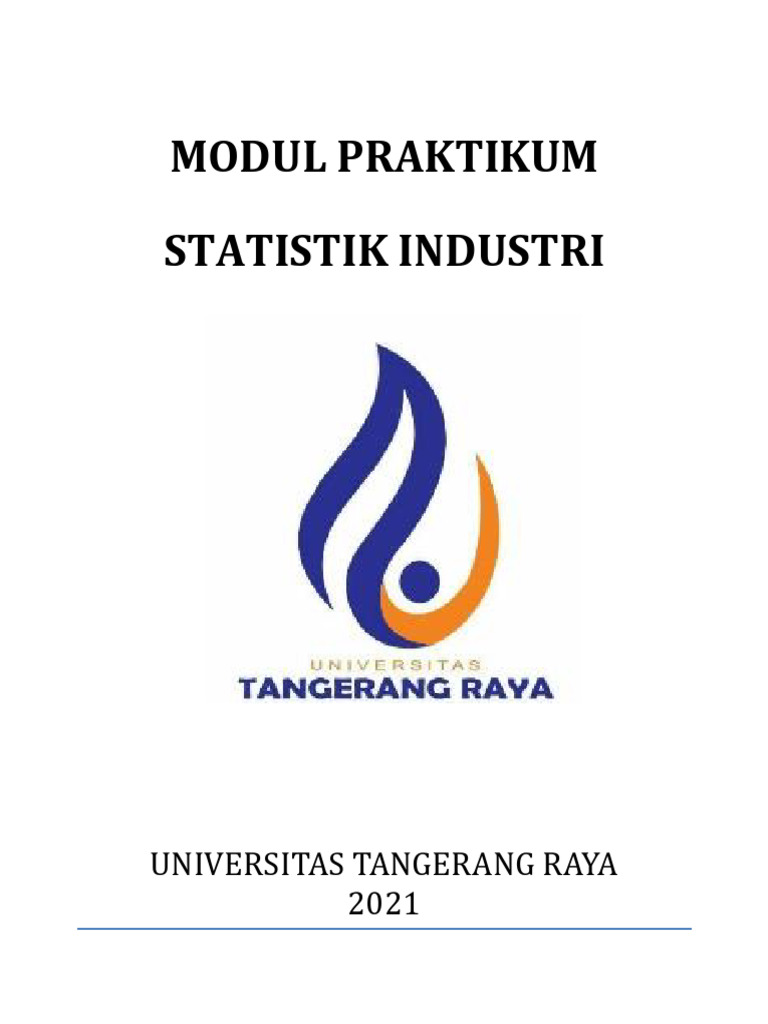 Modul Praktikum - Statistik Industri - Update | PDF