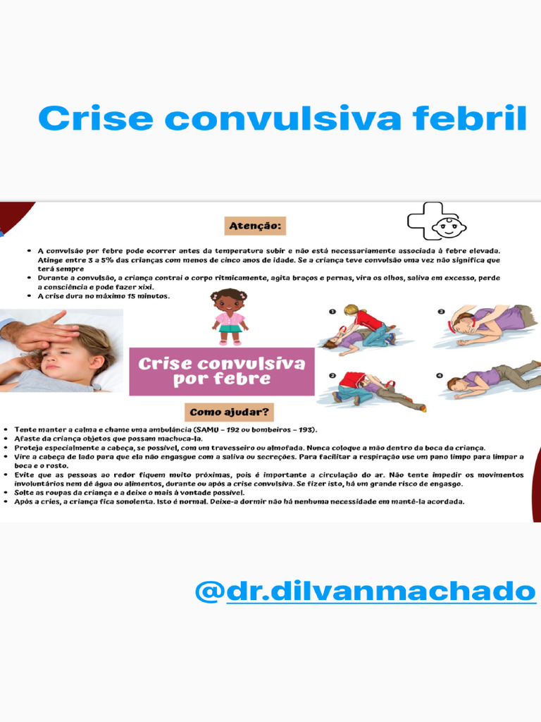 Convulsao Febril de DILVAN, DR | PDF