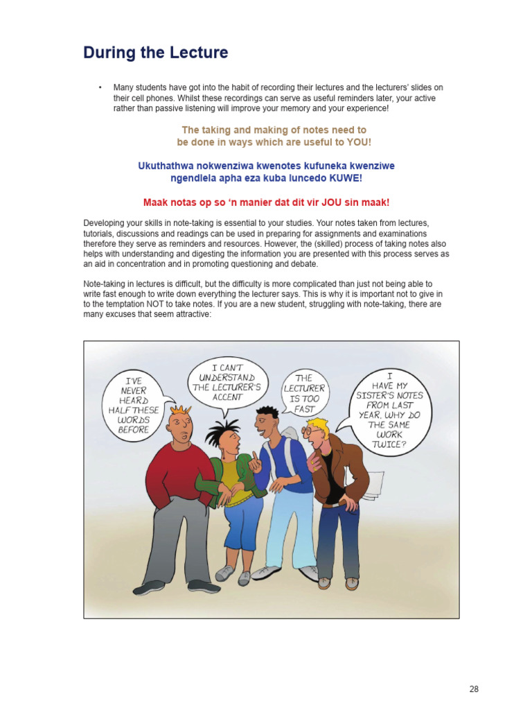 ADL111 - Making Lecture Notes | PDF