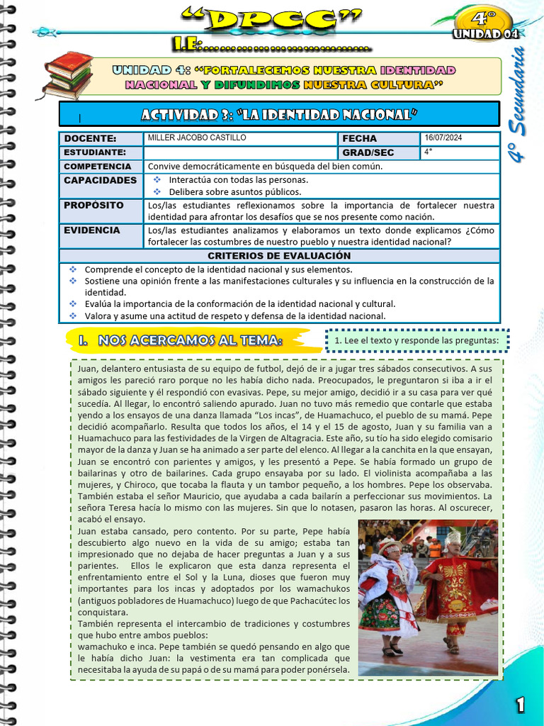 4° DPCC - Actv.03 | PDF