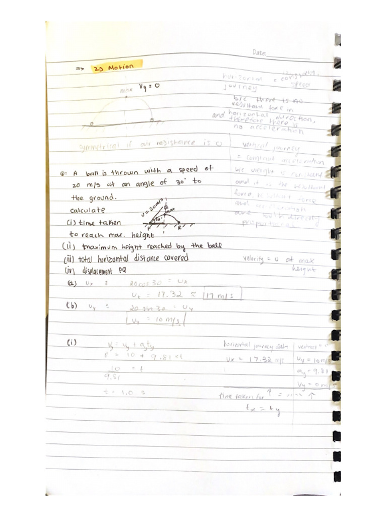 AS Physics Notes GCE | PDF