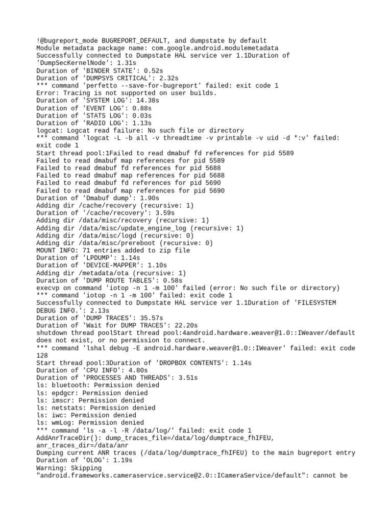 Dump State | PDF