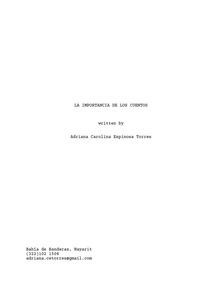 La Importancia de Los Cuentos | PDF | Peter Pan