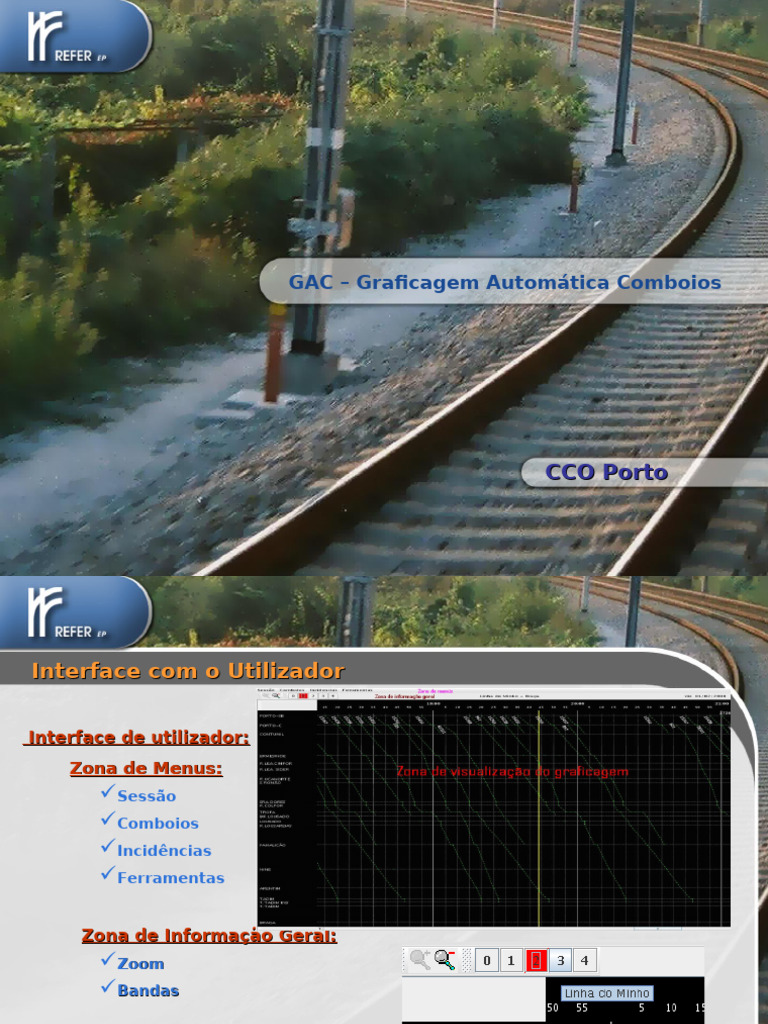 GAC - Graficagem Automática Comboios: CCO Porto | PDF