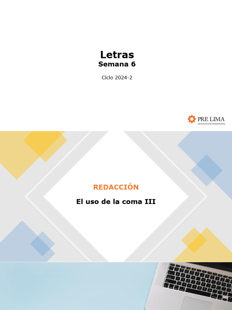 Diapositiva Semana 6- Coma III | PDF