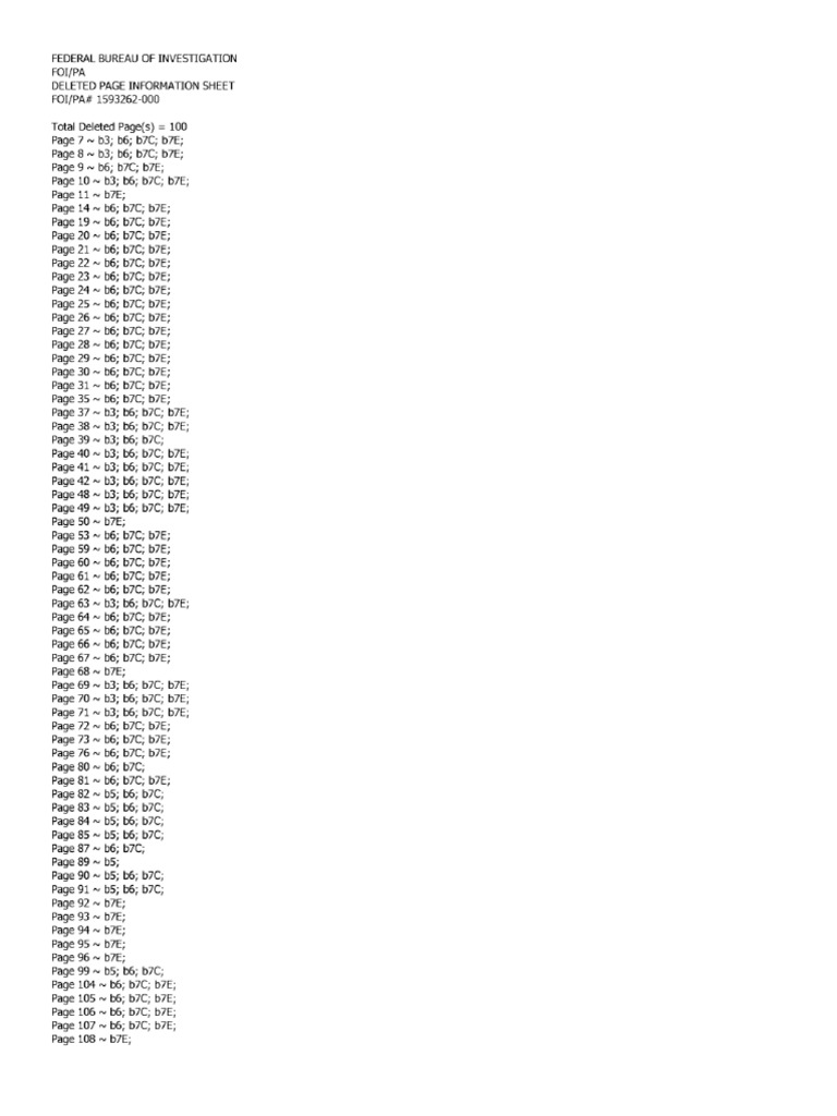 Kiely Rodni Part 01 - FBI Report | PDF