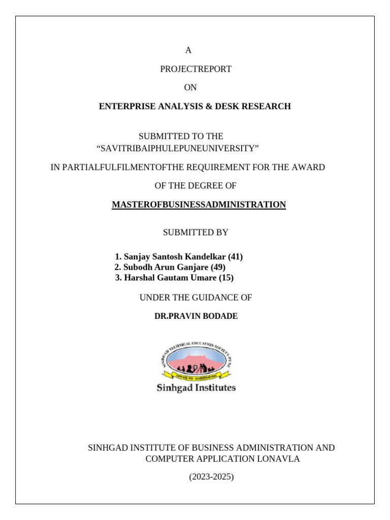 EADR Final Report .Docx SUBODH | PDF