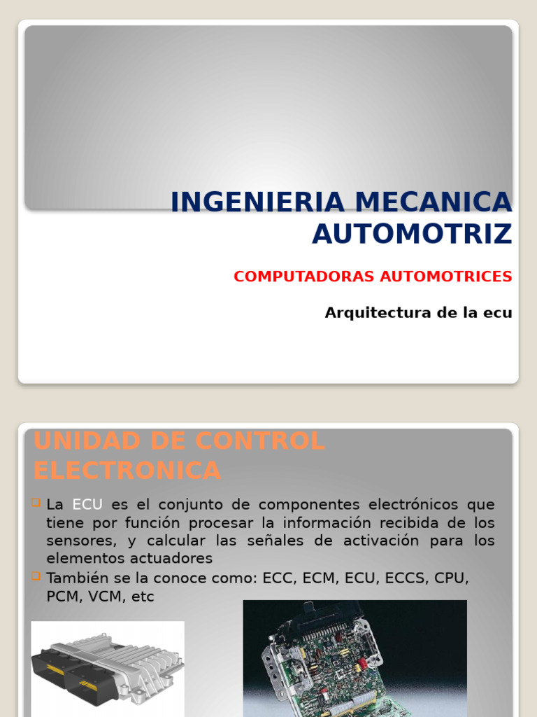 Vdocuments - MX Arquitectura Ecu | PDF