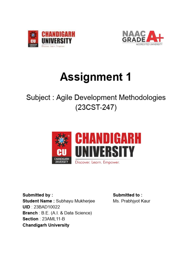 ADM Assignment1 | PDF
