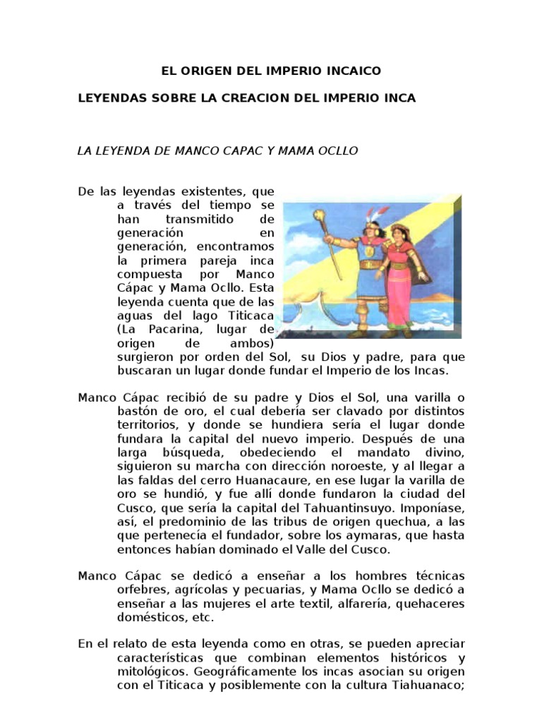 los incas | Imperio Inca | Cultura (general)