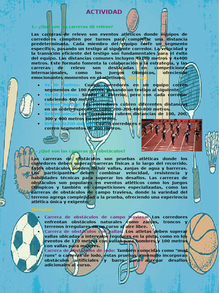 Tarea de Educacion Fisica | PDF