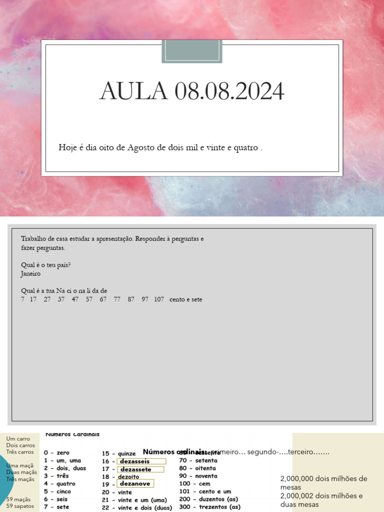 Aula 08.08.2024 | PDF