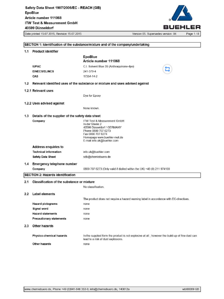Epo Blue | PDF