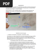 Limnimetro y Limnigrafos | PDF | Agua | Medición