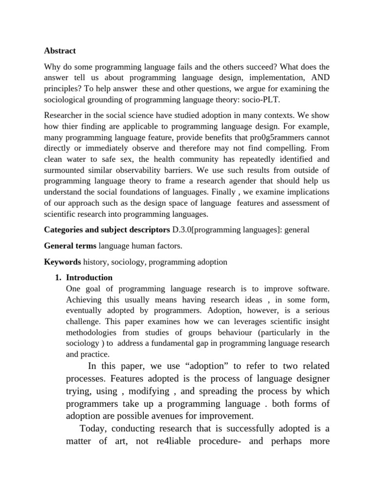 principle of programming language | PDF principle of programming language | PDF