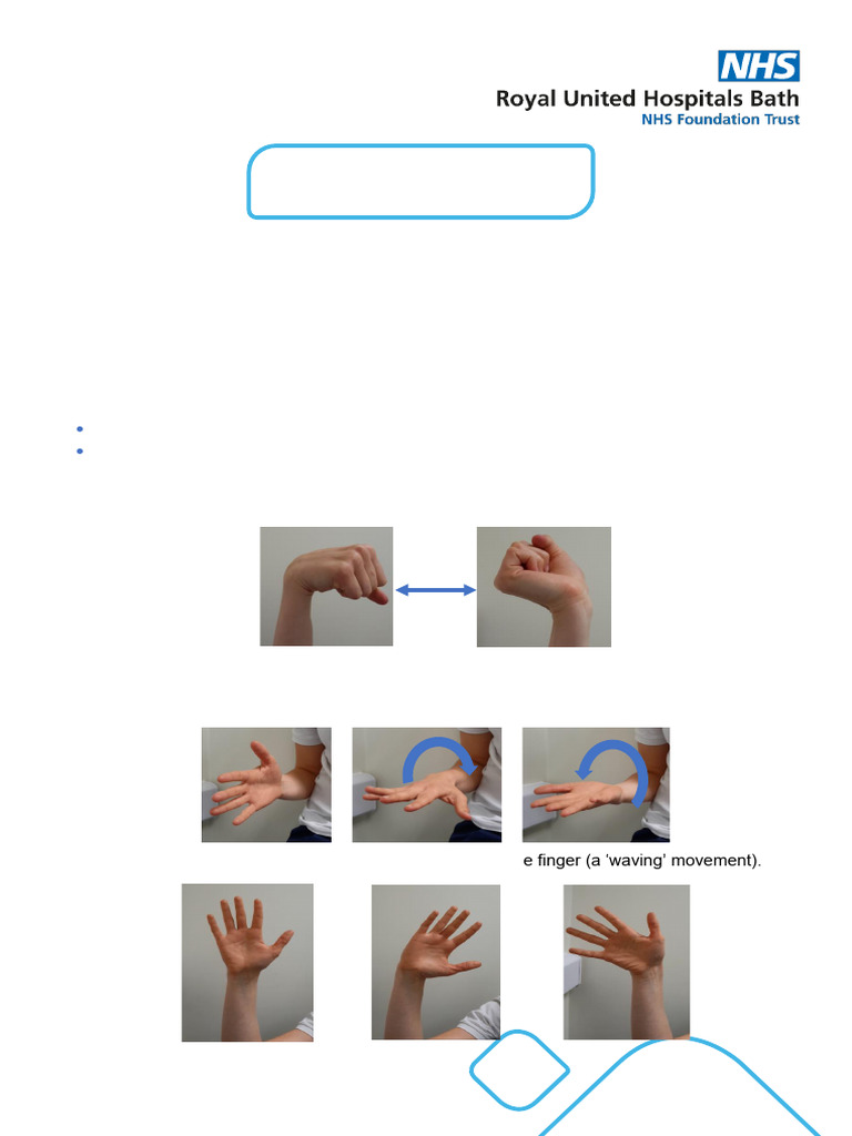 HTH024 Wrist Exercises | PDF