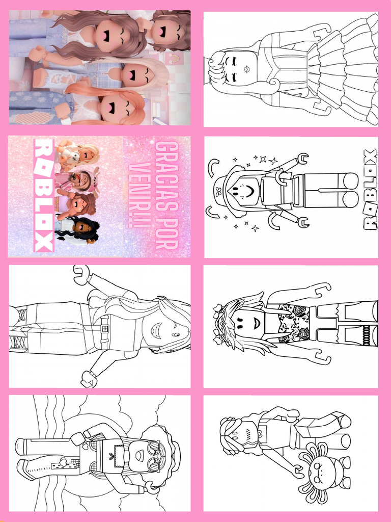 libro de colorear roblox | PDF