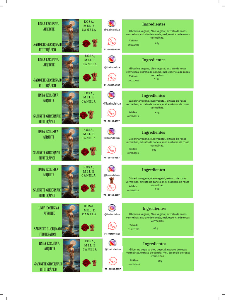 Rosa, Mel e Canela | PDF