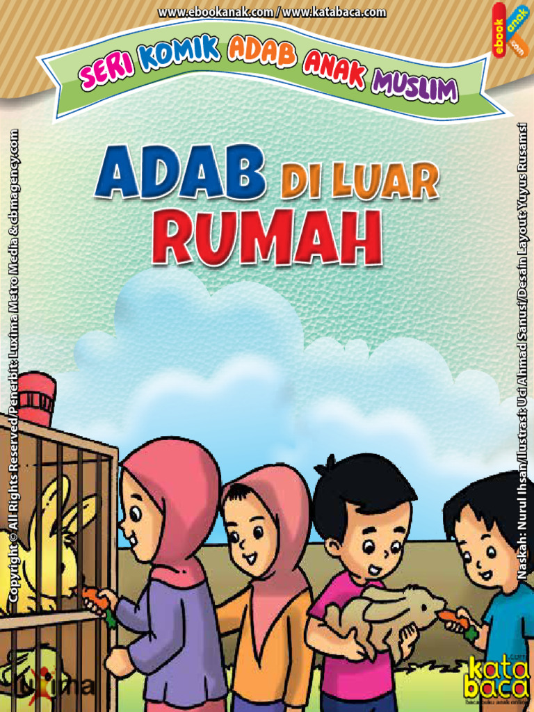 Komik Anak Muslim - Adab Di Luar Rumah | PDF