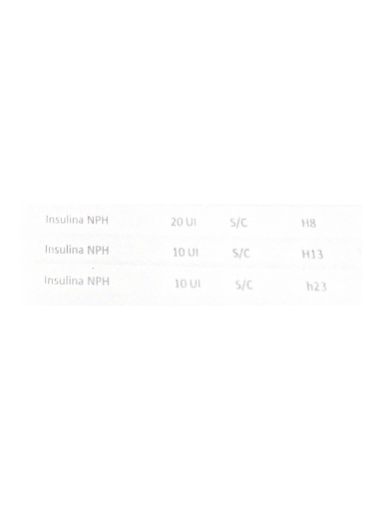 Insulina NPH | PDF