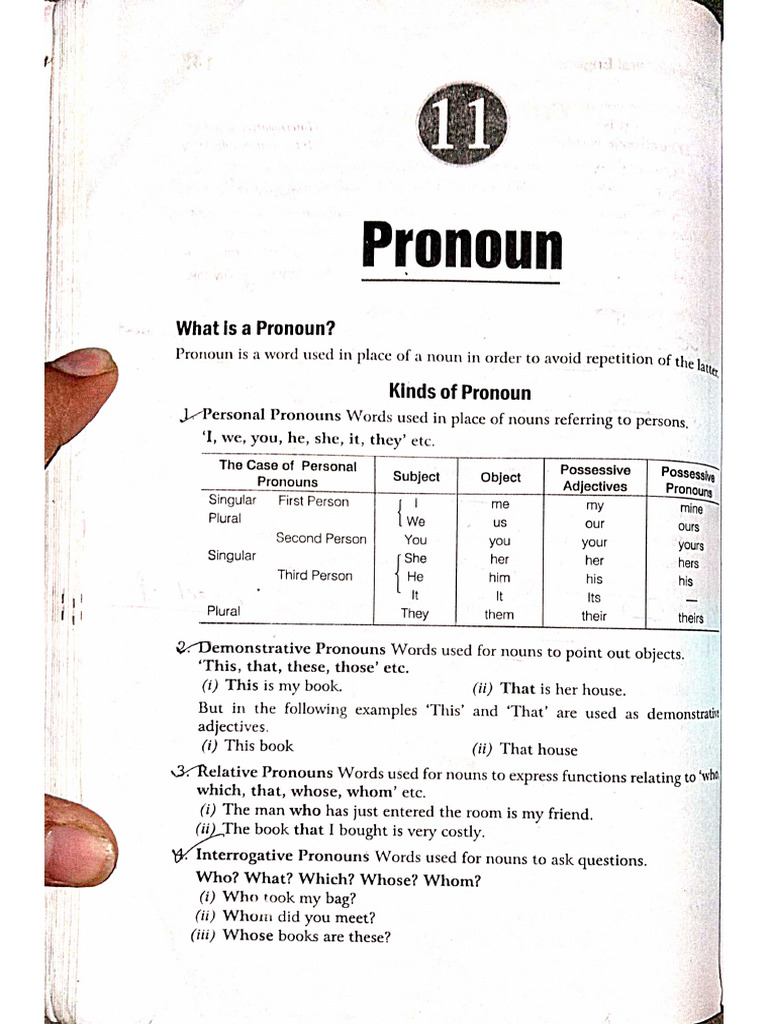 Pronoun | PDF