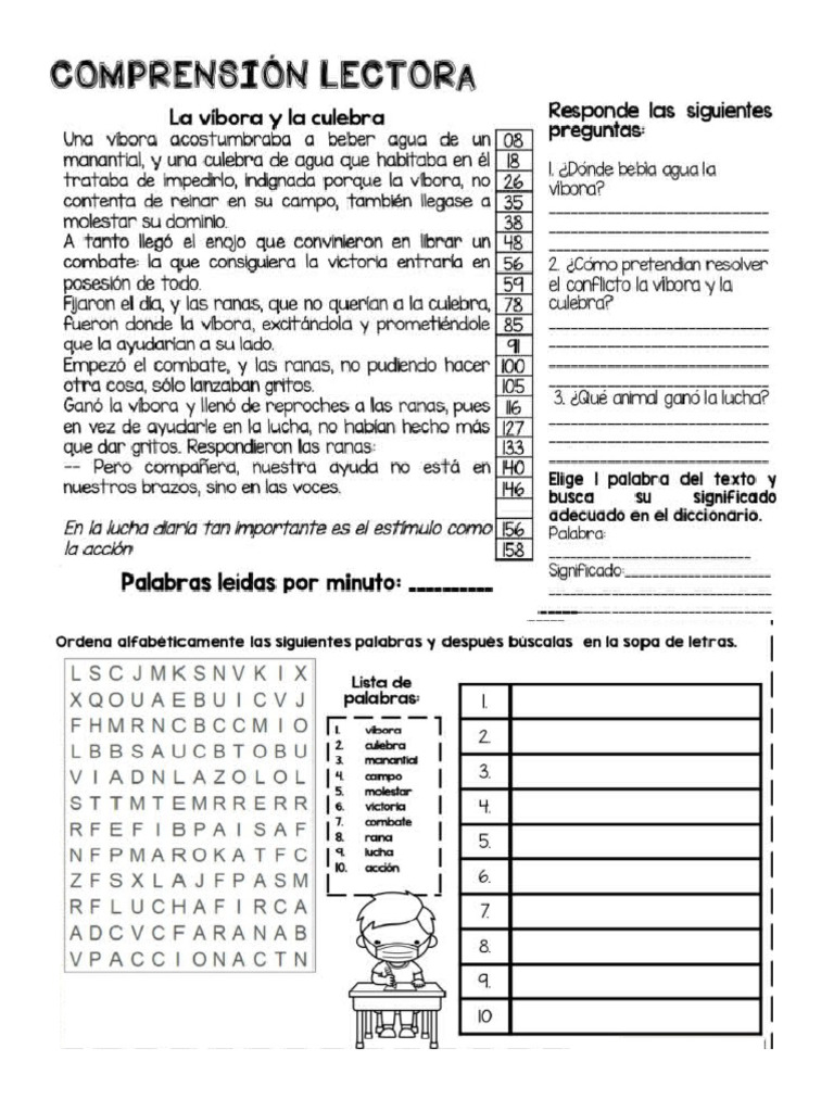 Lecturas de Comprensión Lectora 4 | PDF
