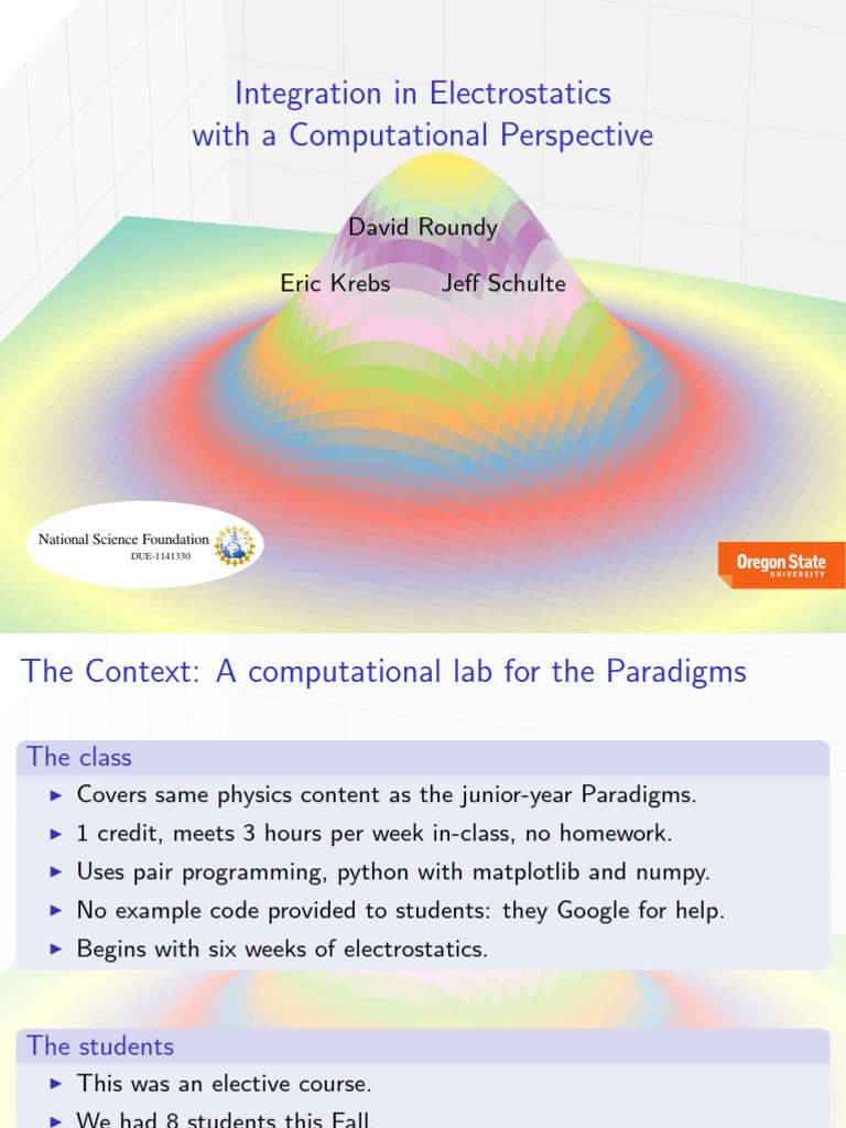 Roundy Electrostatics | PDF