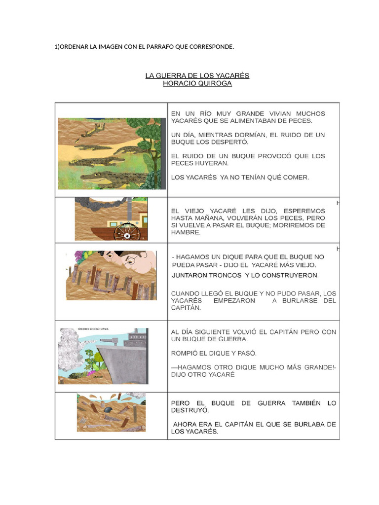 FRAN .La GUERRA DE LOS YACARES | PDF