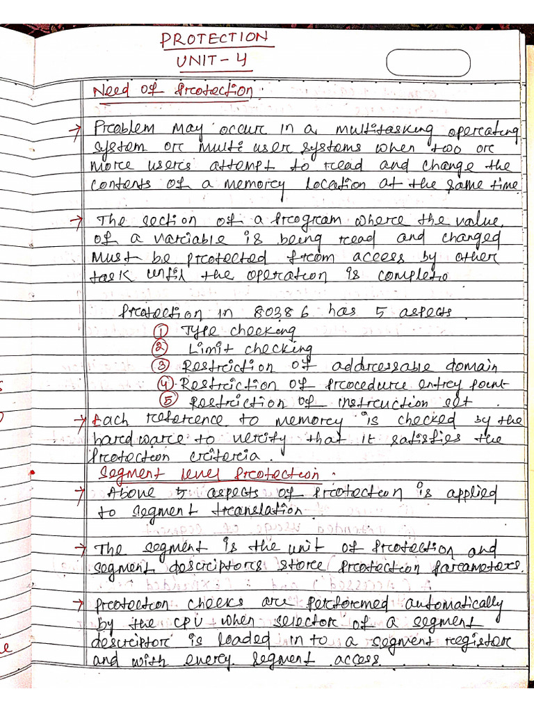 UNIT 4 - Microprocessor | PDF